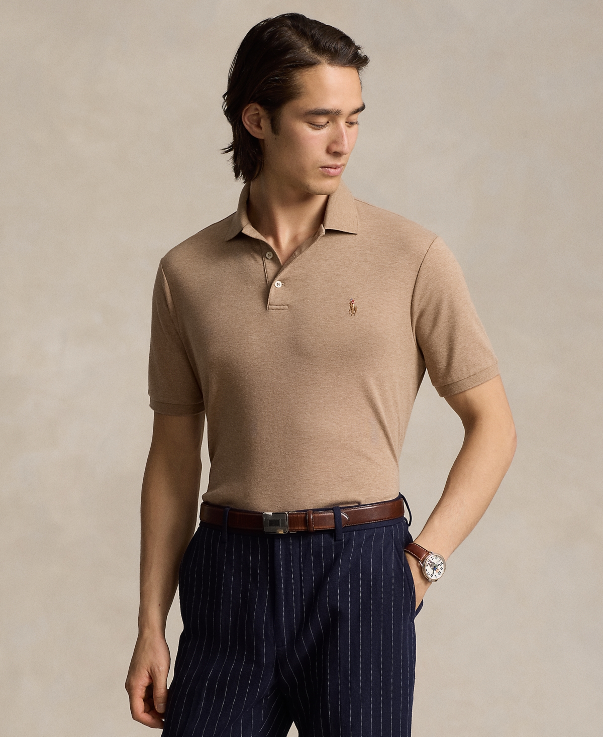 Click here for Polo Ralph Lauren Mens Custom Slim Fit Soft Cotton... prices