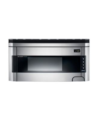 Sharp 1.5 cu. ft. 1000W Stainless Steel Over-the-Range Carousel ...