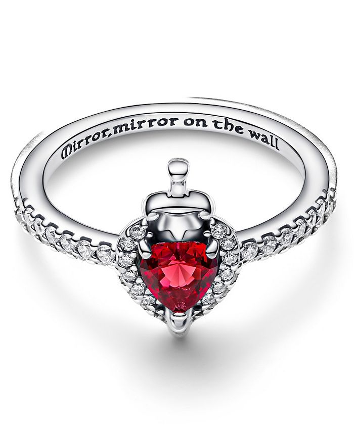 Pandora Sterling Silver Disney Villains Evil Queen Ring - Macy's
