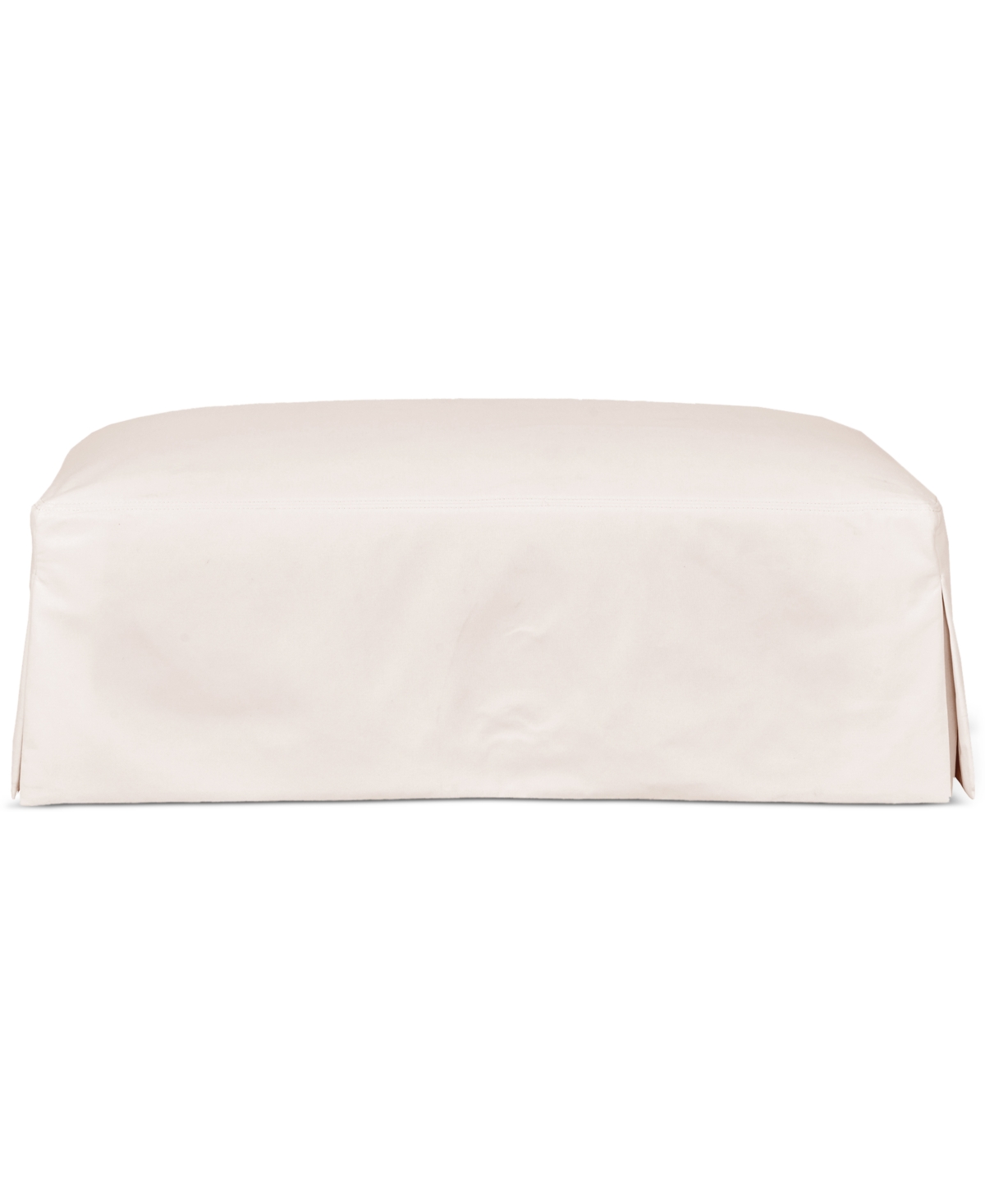 Click here for Brenalee 44 Performance Fabric Slipcover Ottoman -... prices