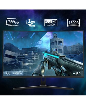Z-EDGE 27 inch 1080P Full HD 165Hz 1ms Curved Gaming Monitor, FreeSync ...