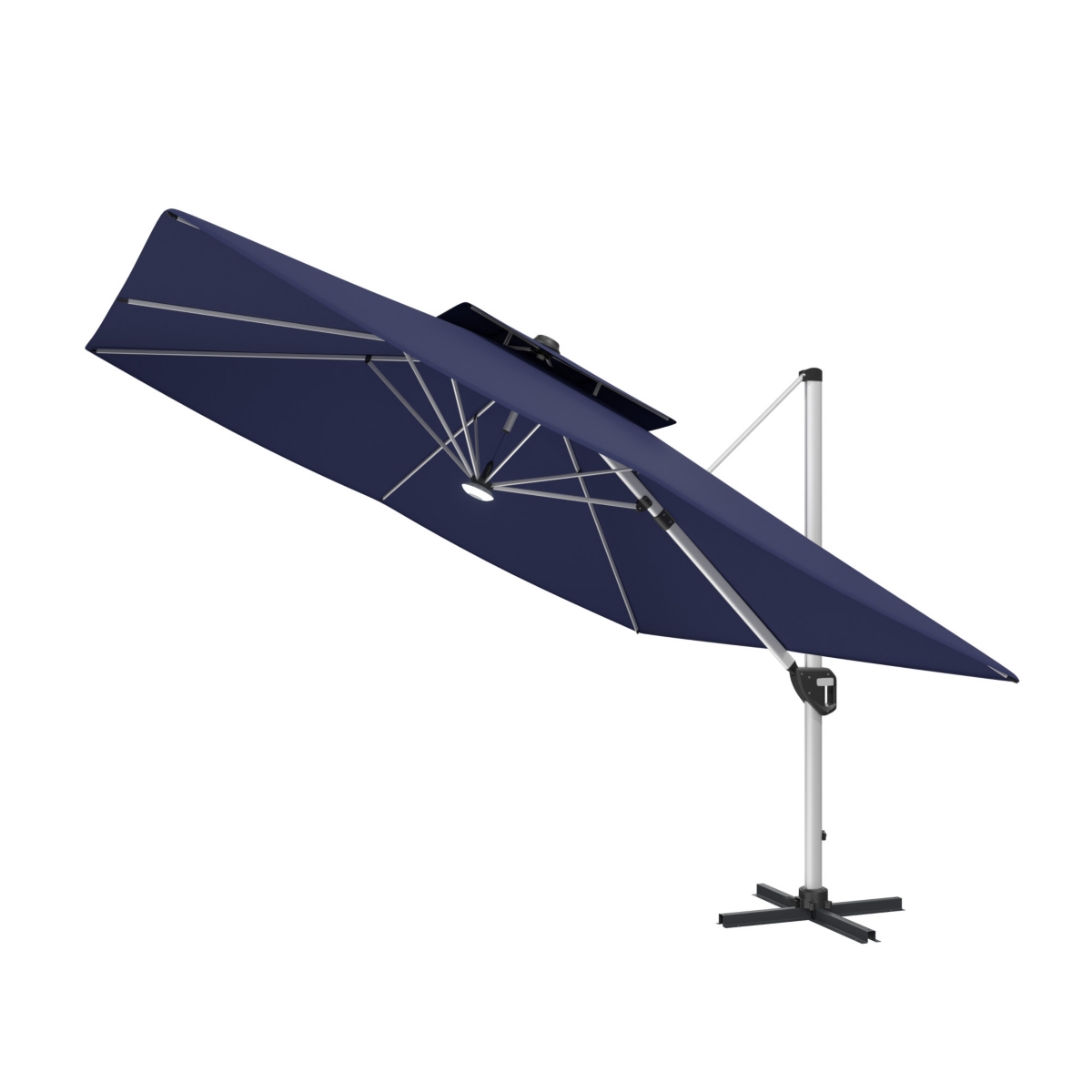 Click here for Casainc 11 Ft Square Double Top Patio Umbrella - N... prices