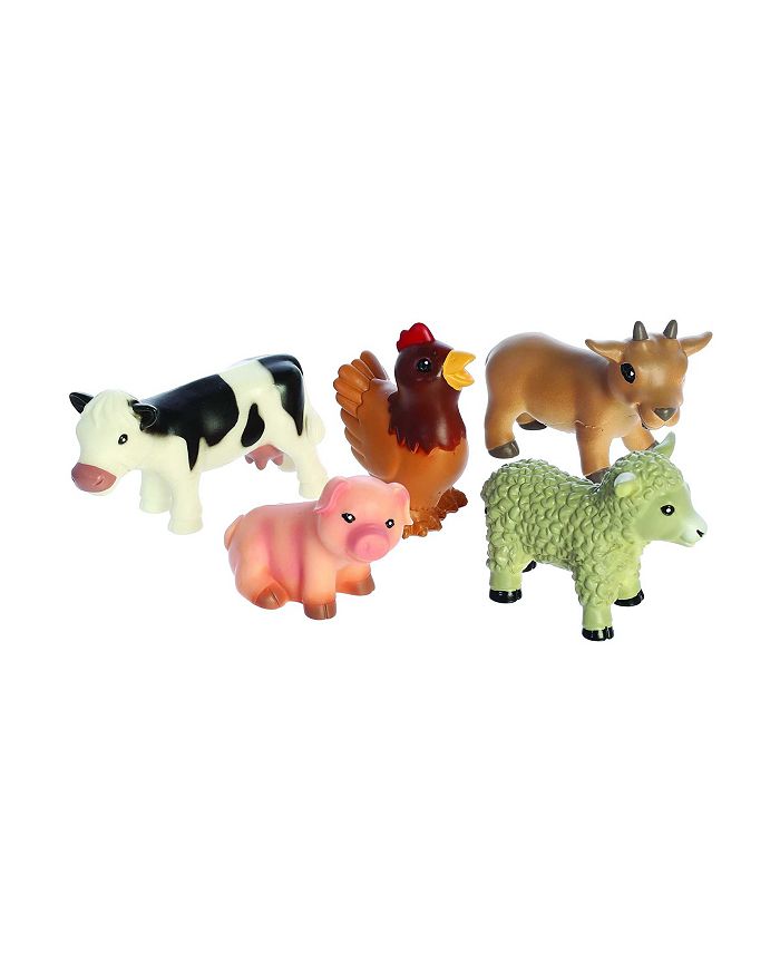 Aurora Toys Mini My First Farm Animal Play Set Habitat Timeless Toys ...
