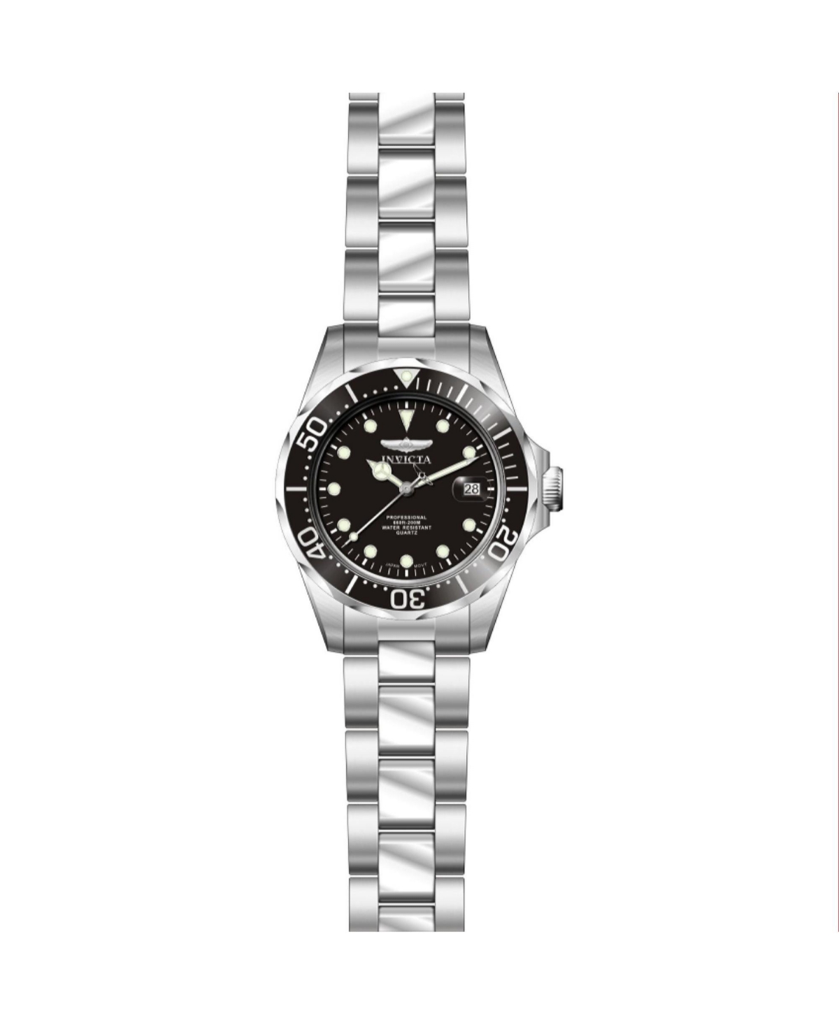 Click here for Invicta Mens 17046 Pro Diver Quartz 3 Hand Black D... prices