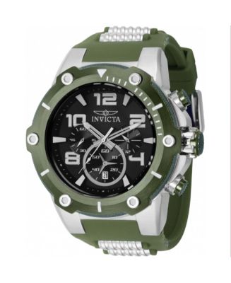 Invicta Men's 40898 Speedway Quartz Chronograph Black Dial Watch - Macy's