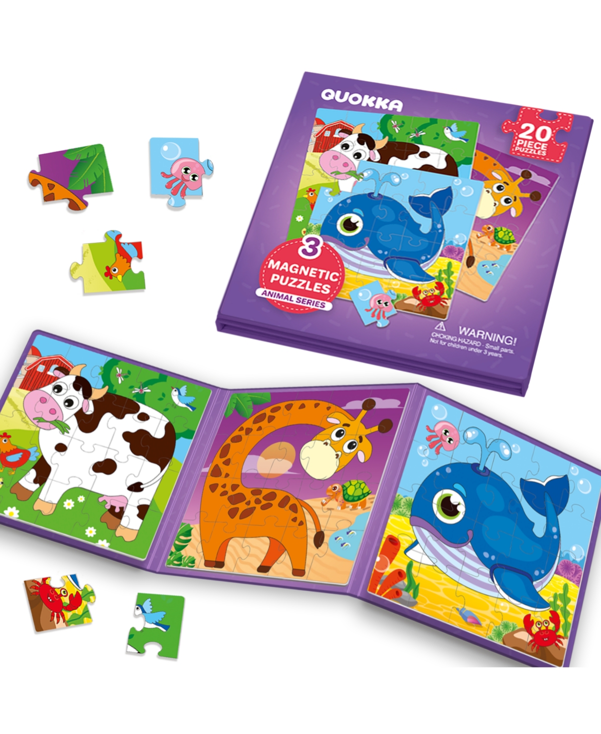 Click here for Quokka 20/24/36 Pcs Travel Magnetic Puzzles for To... prices