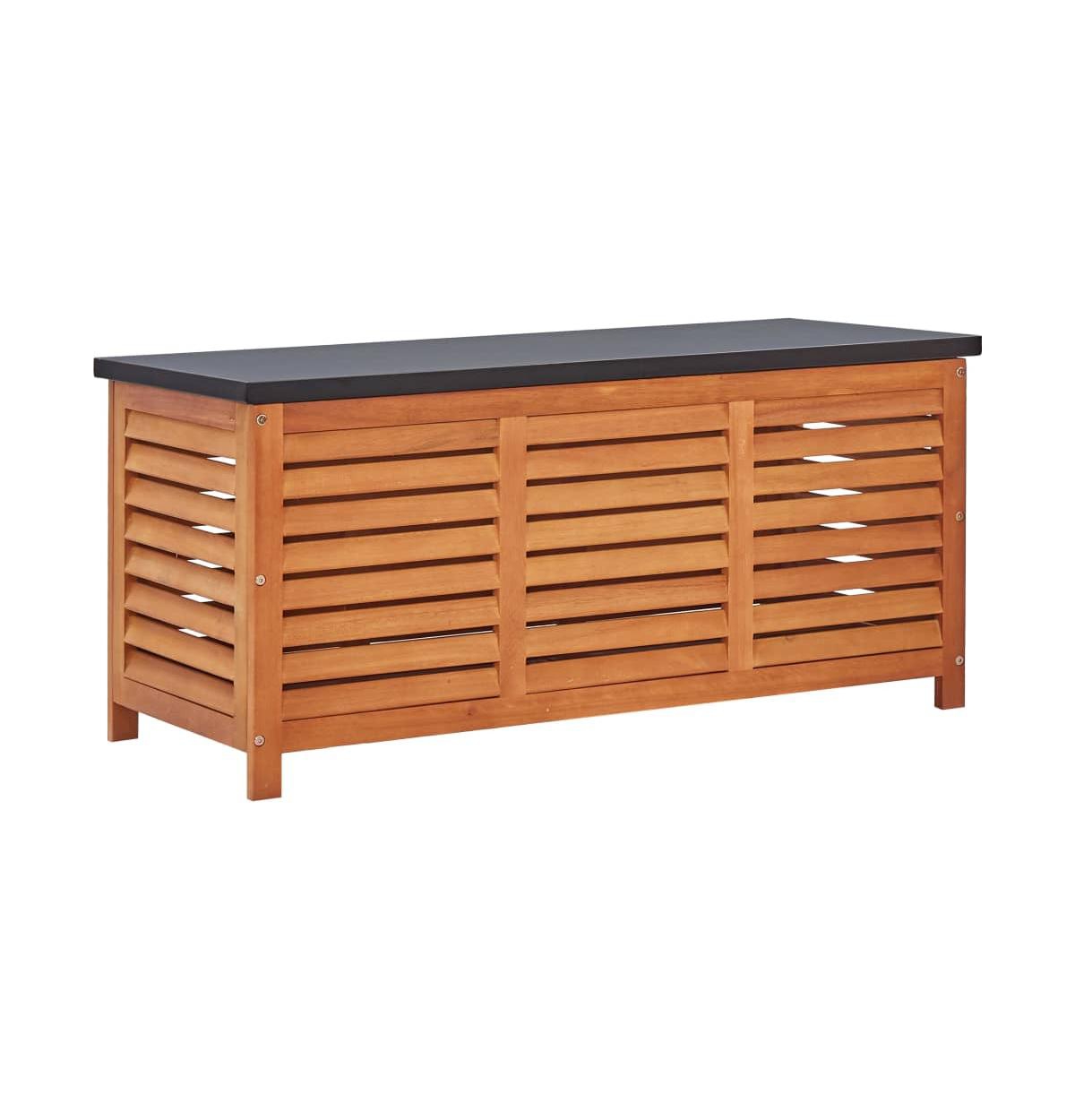 Click here for vidaXL Patio Storage Box 46.1x19.7x21.7 Solid Euca... prices