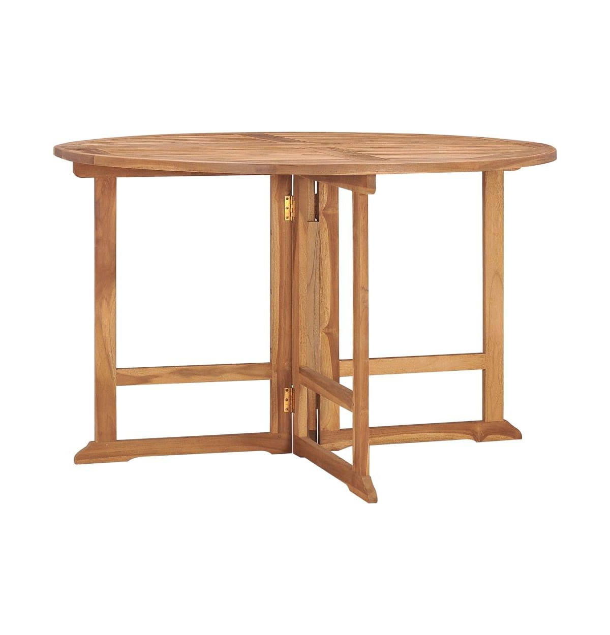 Click here for vidaXL Folding Patio Dining Table 43.3x29.5 Solid... prices