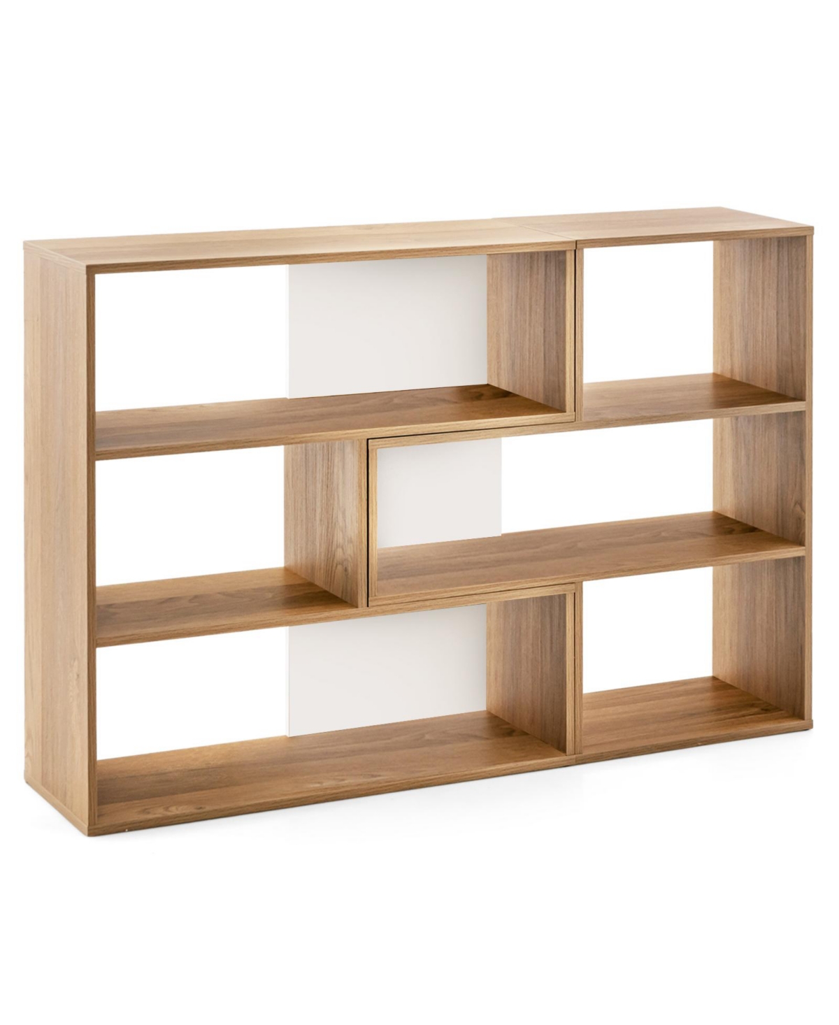 Click here for Sugift 2-Piece Separable Bookshelf Floor Standing... prices