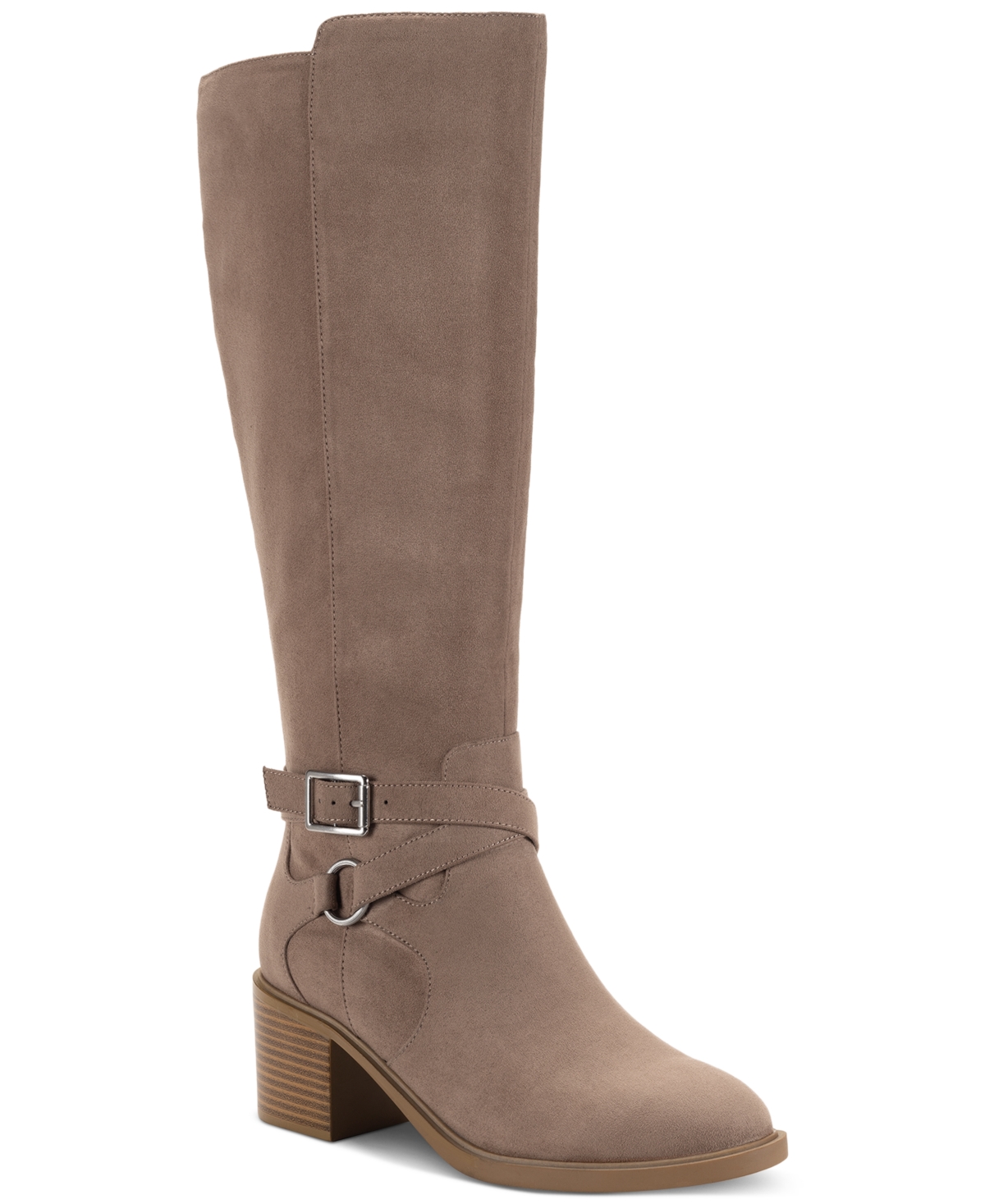 Click here for Style & Co Womens Uticaa Belt Heel Boots  Created... prices