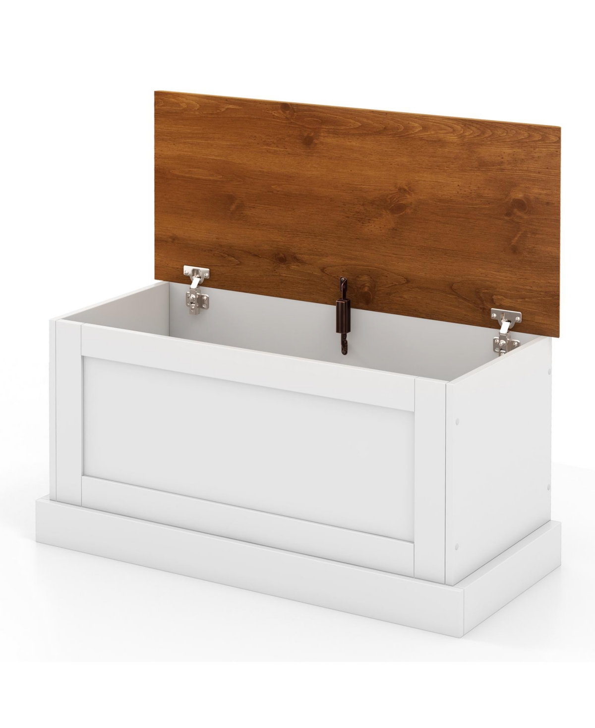 Click here for Large Storage Chest with Safety Metal Hinge-White... prices