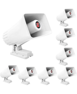 5 Core Indoor Outdoor PA Horn Speaker 6 x 4 Inch Loud PA System 8 Ohm ...