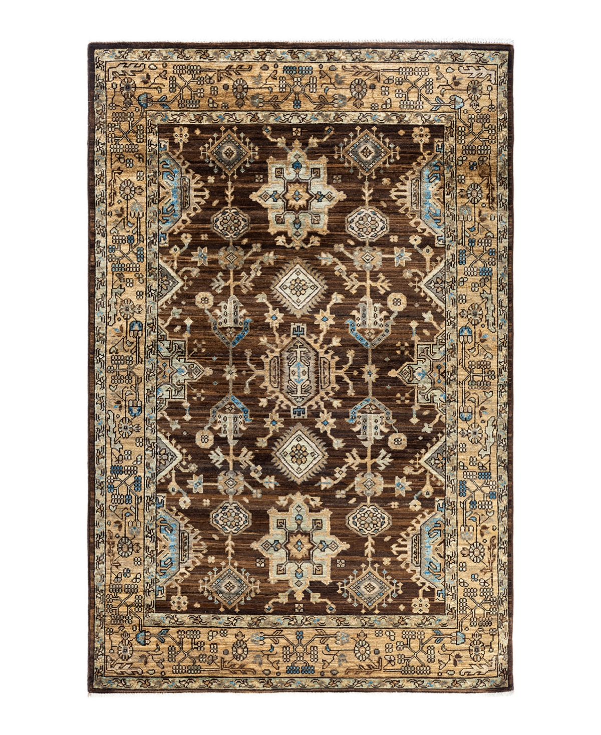 Adorn Hand Woven Rugs Serapi M1993 311x6 Area Rug - Brown