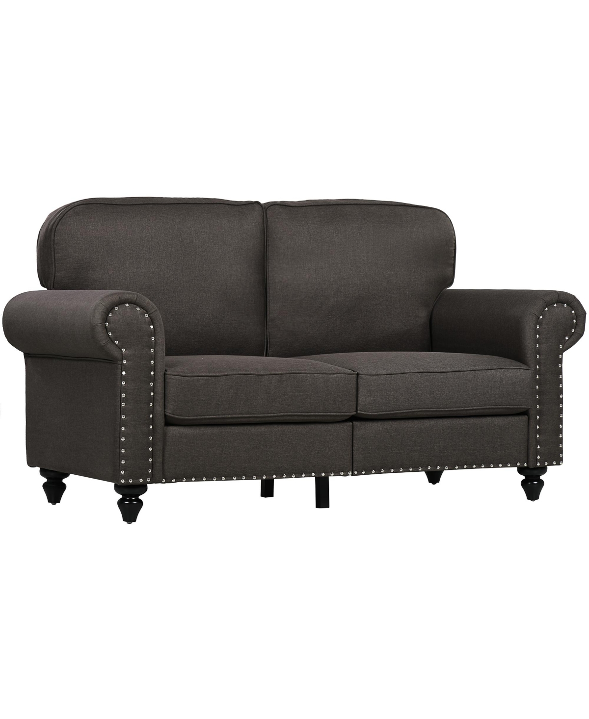 Click here for Homcom Mid Century Modern Loveseat Sofa with Nailh... prices