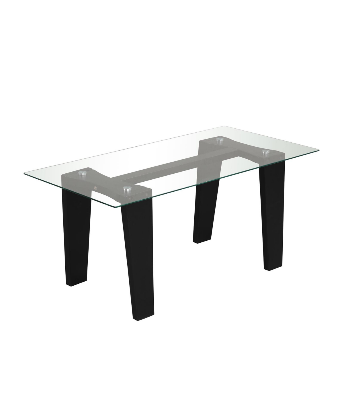 Click here for 39.5 Inch Glass Coffee Table Modern Rectangular Ce... prices