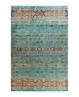 Adorn Hand Woven Rugs Tribal M1993 6'9"x10'3" Area Rug - Macy's