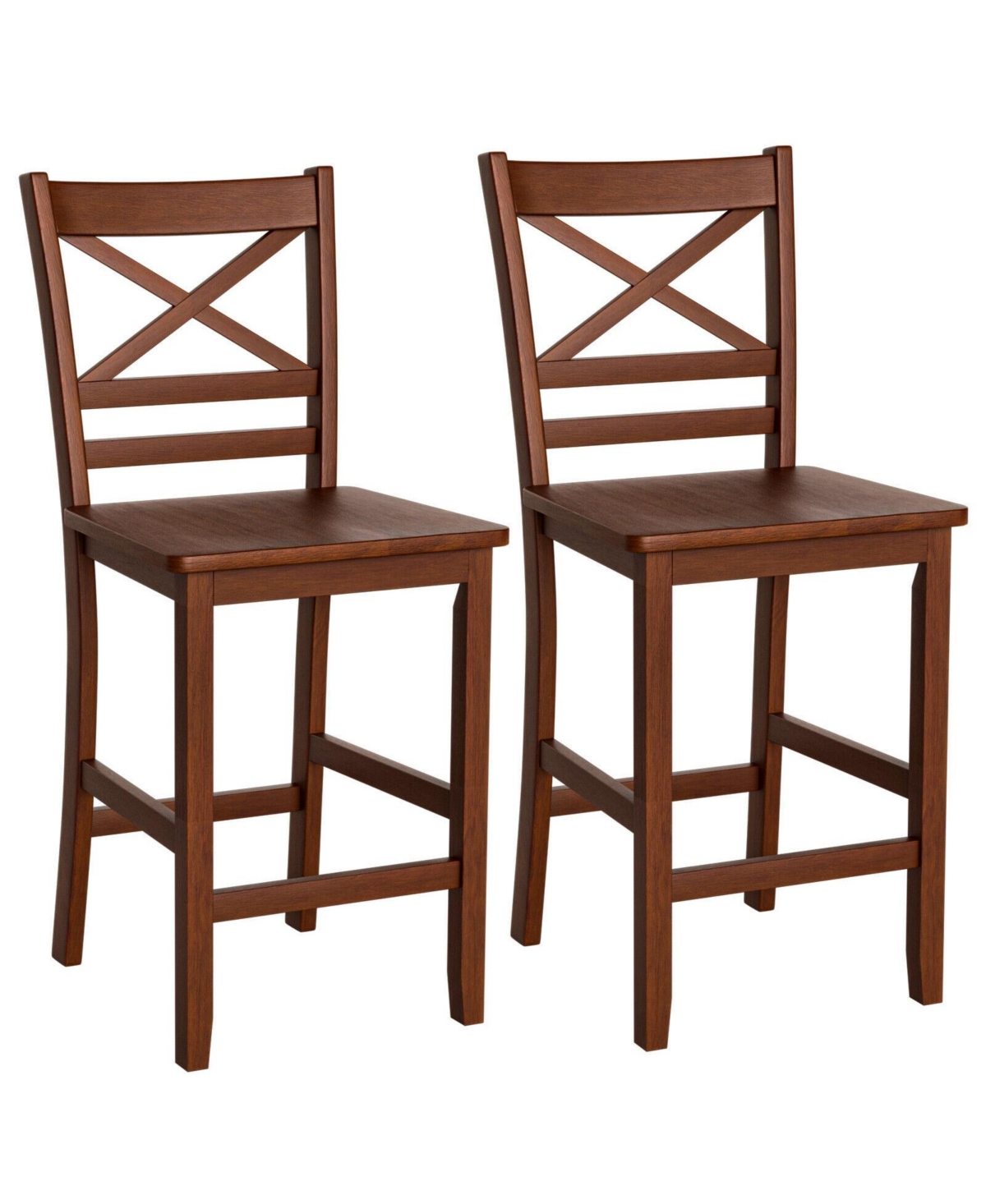 Click here for Skonyon Set of 2 Bar Stools 25 Inch Counter Height... prices