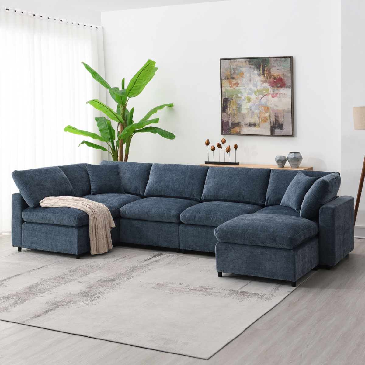 Click here for Streamdale Furniture Modern Modular 6-Seat Cloud S... prices