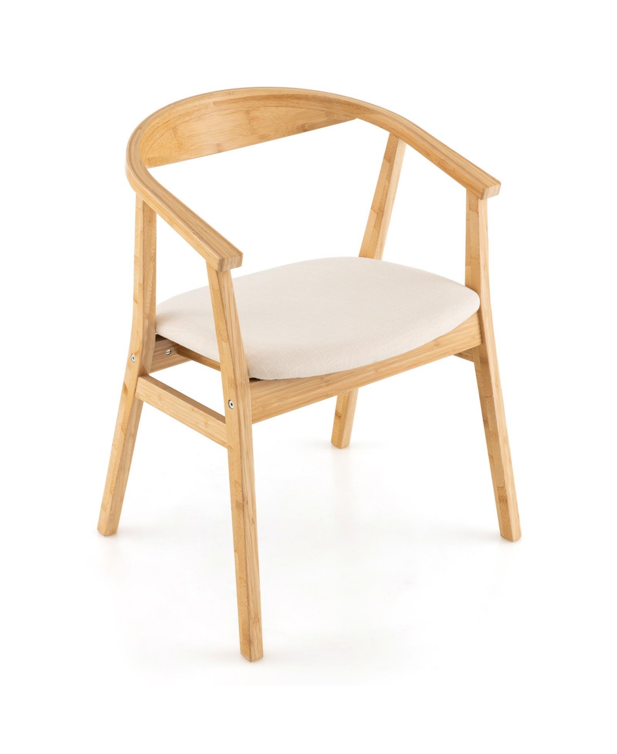 Click here for Skonyon Bamboo Accent Chair with Armrest and Curve... prices