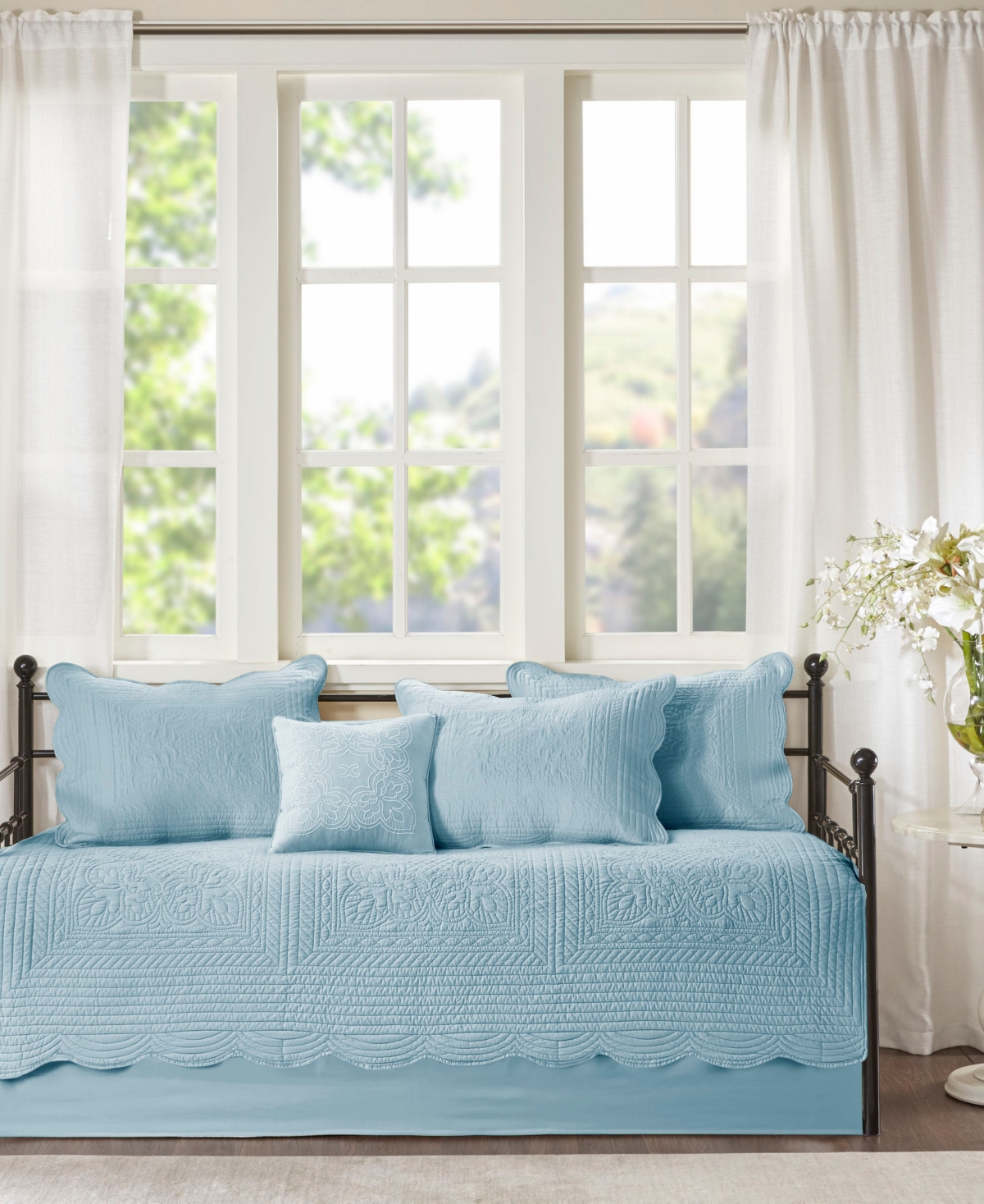 Click here for Madison Park Tuscany 6-Pc. Quilt Set  Daybed - Blu... prices