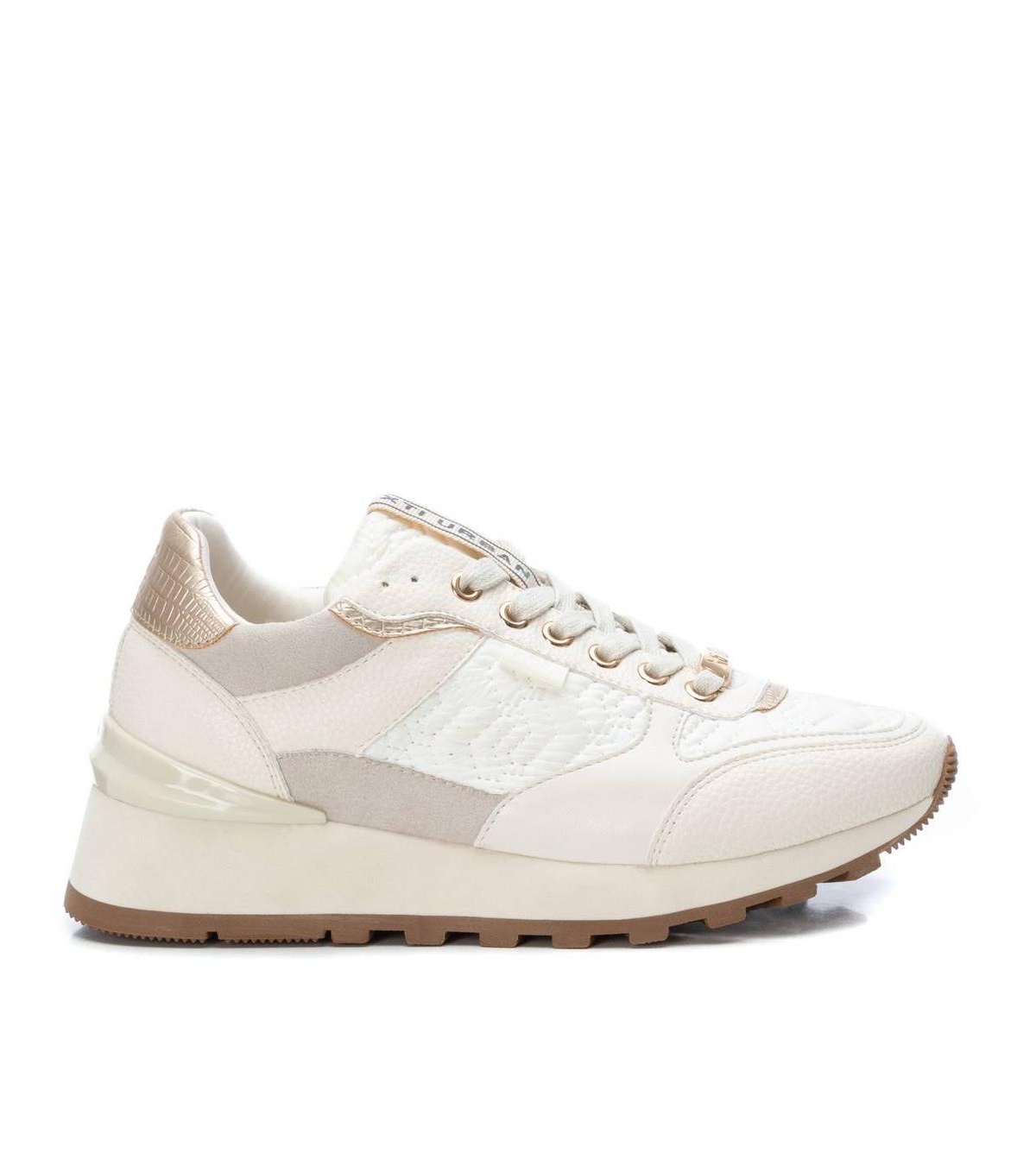 Click here for Womens Lace-Up Sneakers By Xti - Ice prices