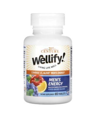 21st Century Wellify! Men's Energy Multivitamin Multimineral - 65 ...