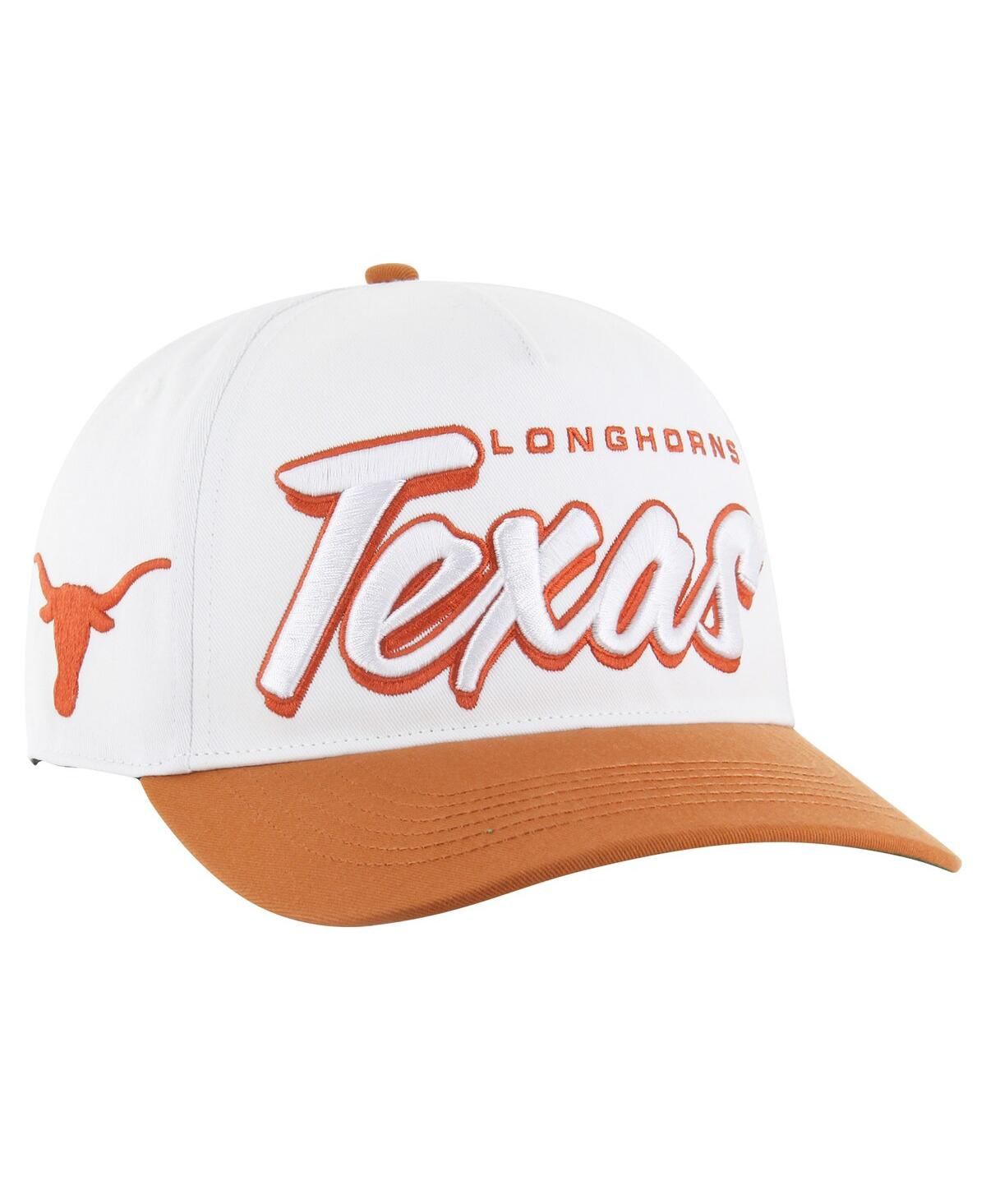 Click here for 47 Brand Mens White Texas Longhorns Drop Shadow Hi... prices