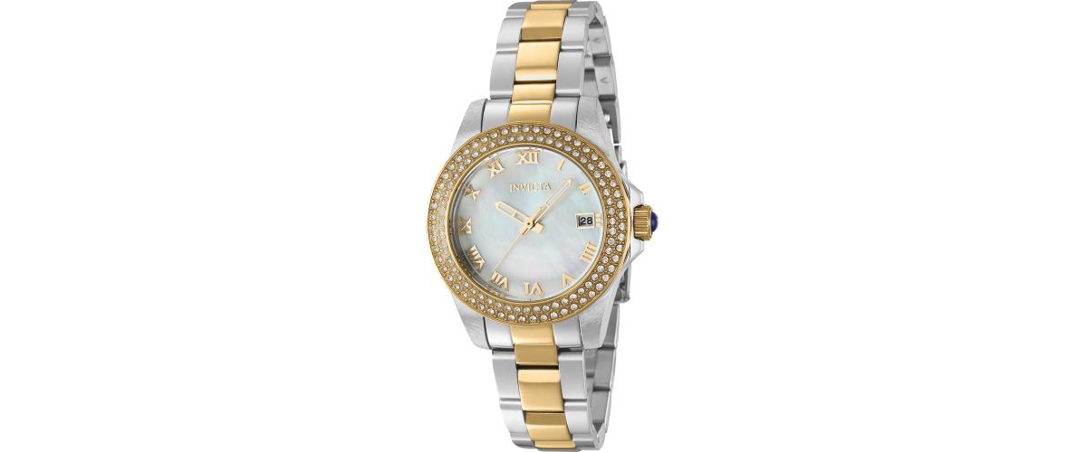 Click here for Invicta Womens 36075 Angel Quartz 3 Hand White Dia... prices