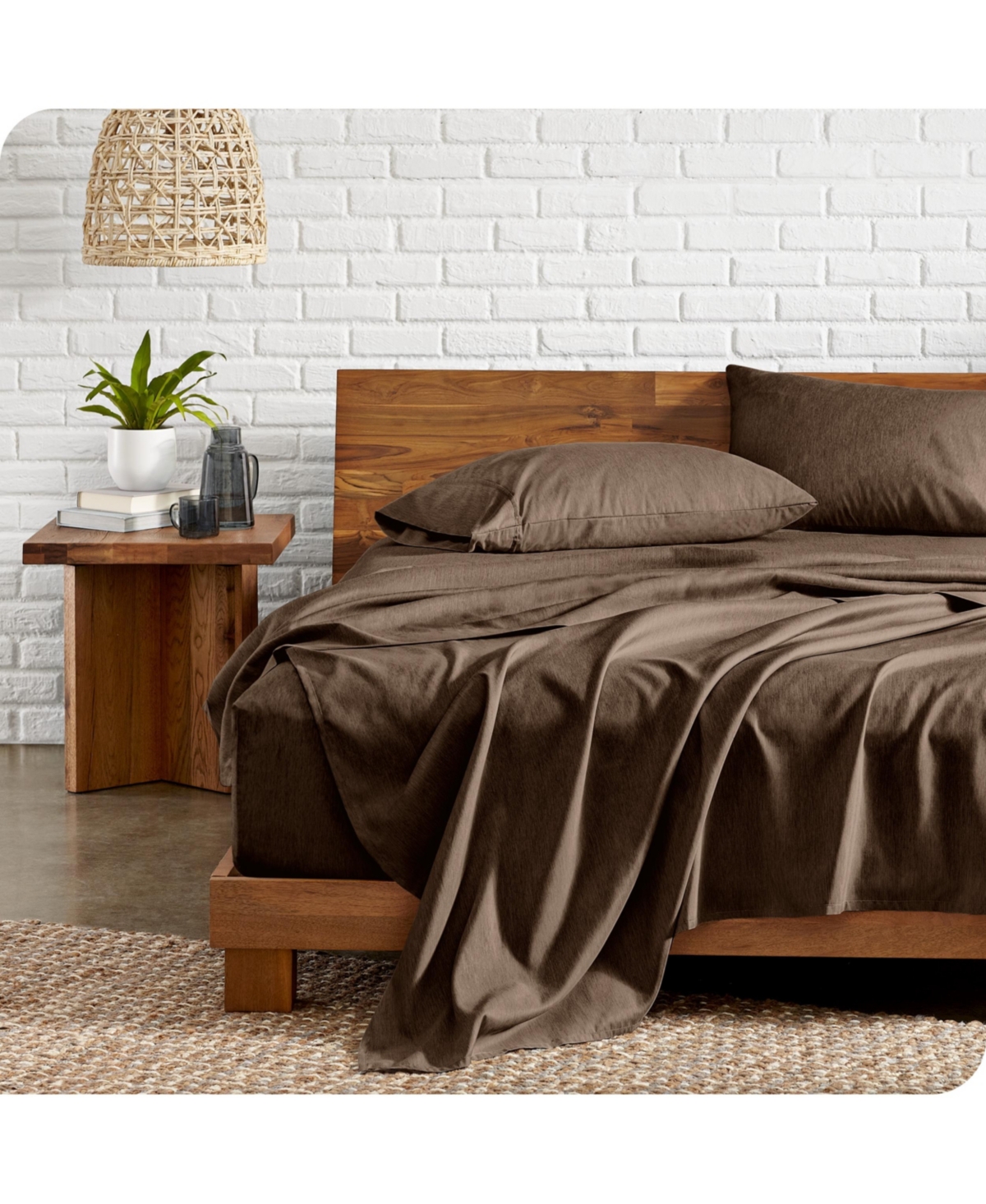 Click here for Bare Home Ultra-Soft Double Brushed Sheet Set  Cal... prices