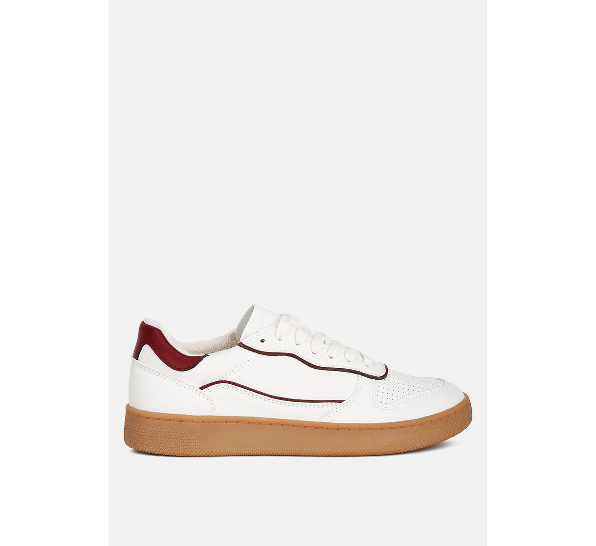 Click here for Kyniska Metallic Faux Leather Everyday Sneakers -... prices