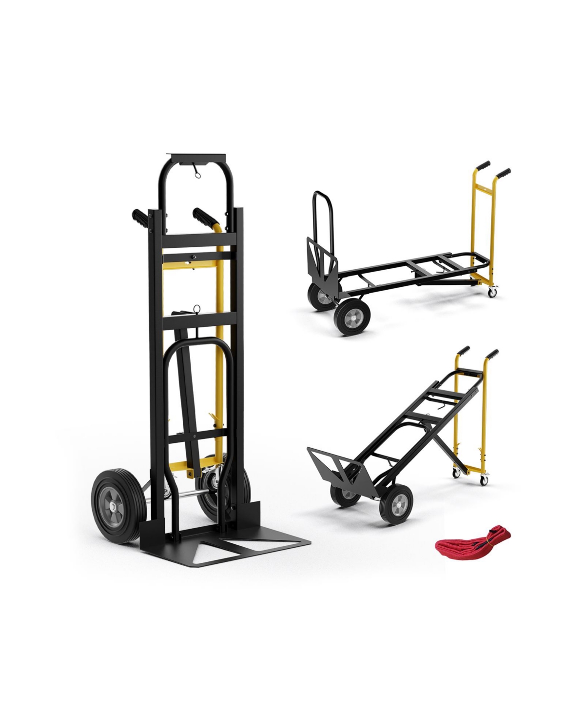 Click here for Sugift 3-in-1 Convertible Hand Truck Metal Dolly C... prices
