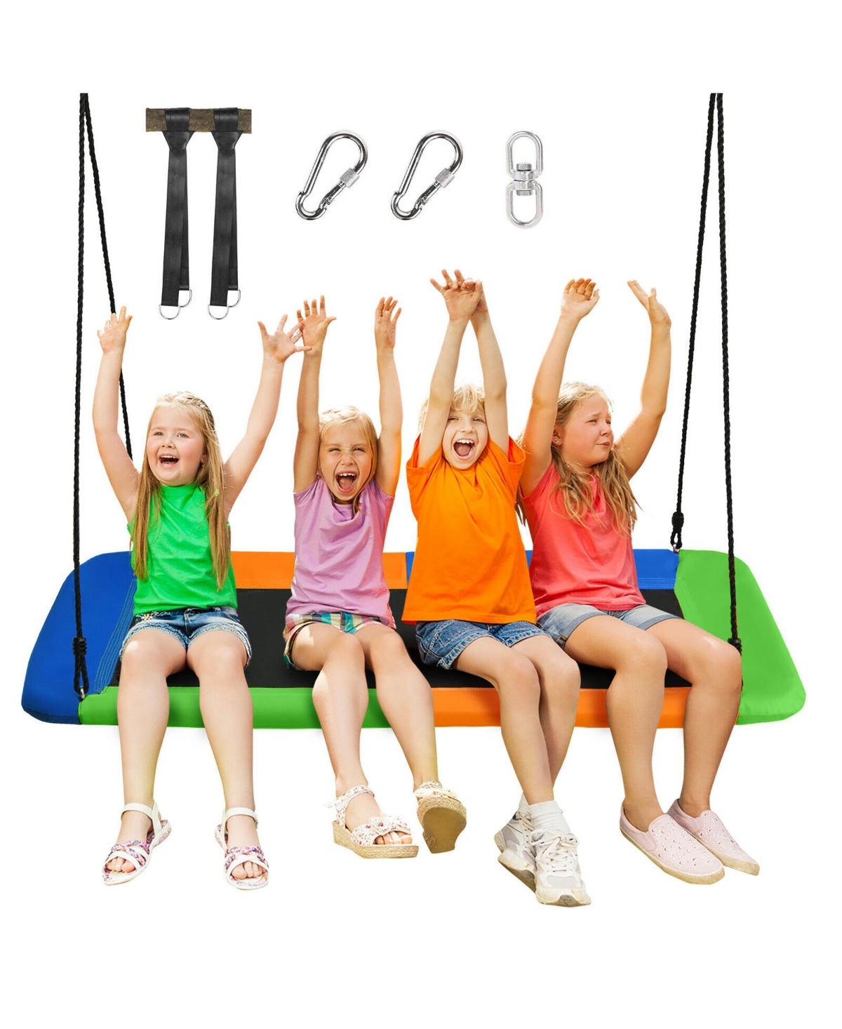 Click here for Costway 700lb Giant 60 Platform Tree Swing Outdoor... prices