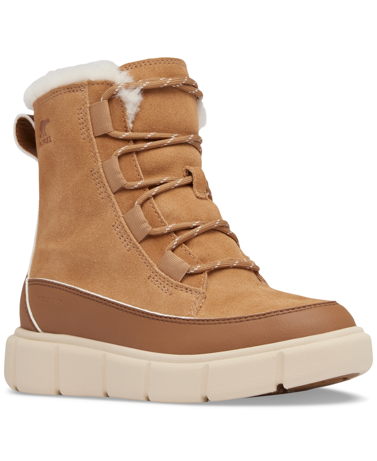 Click here for Sorel Youth Explorer Iii Lace-Up Waterproof Bootie... prices