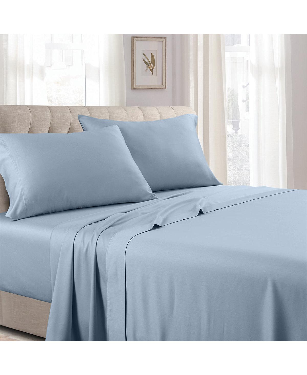 Click here for Soft Cotton Sateen Sheet Set - Extra Deep Fitted (... prices