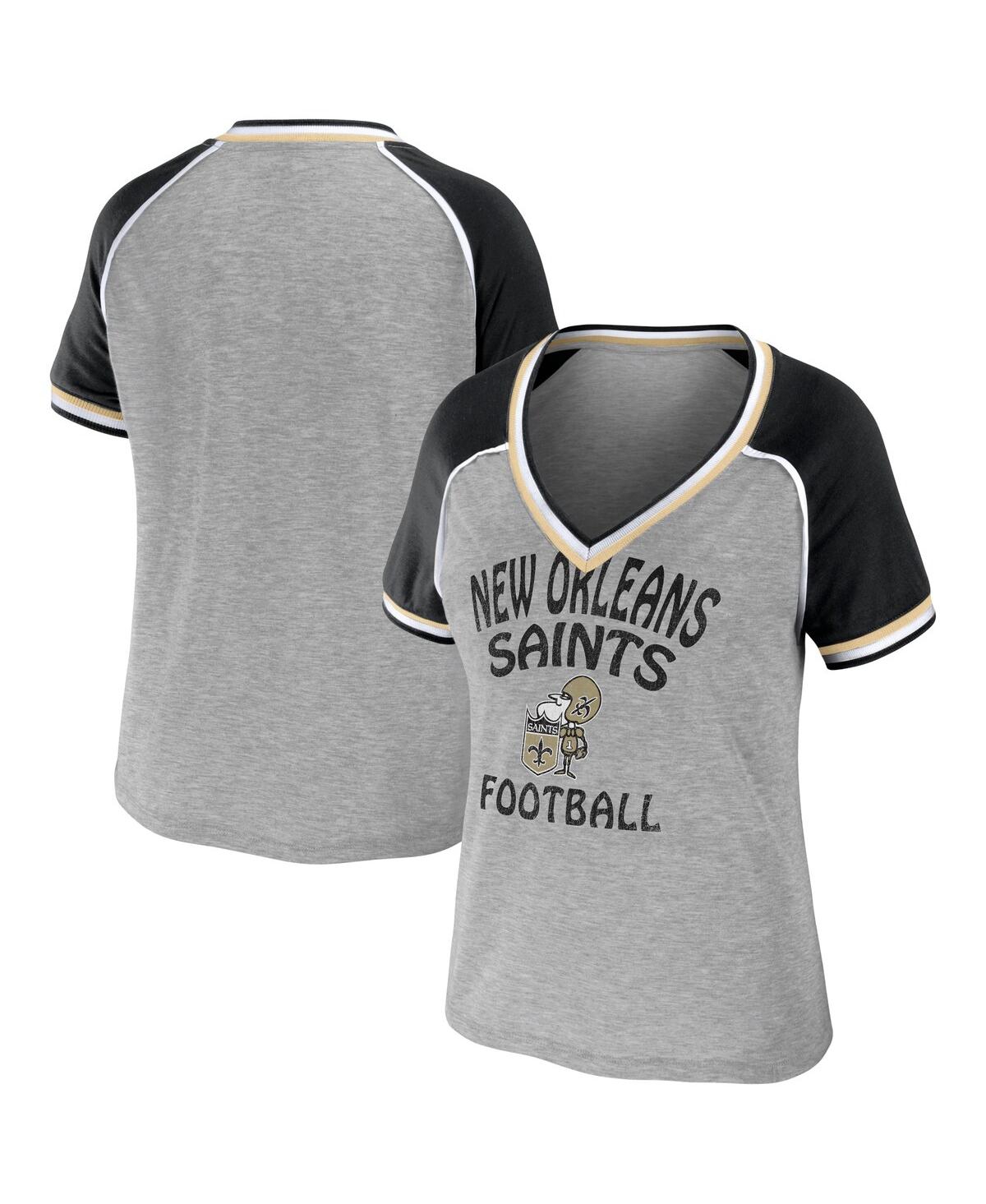 Click here for Wear by Erin Andrews Womens Heather Gray New Orlea... prices