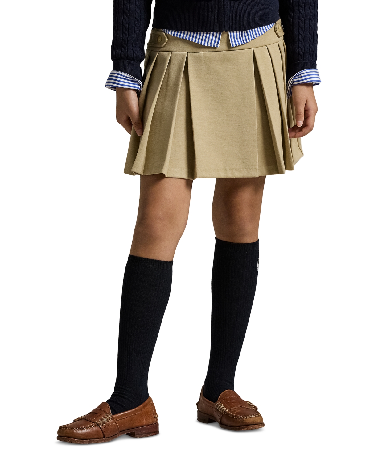 Click here for Polo Ralph Lauren Big Girls Pleated Ponte Skort -... prices