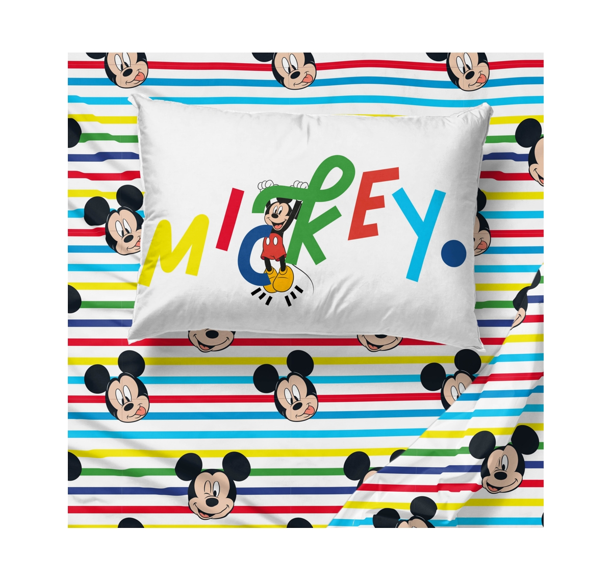 Click here for Sunny Side Up Disney Mickey Mouse Full Sheet Set -... prices