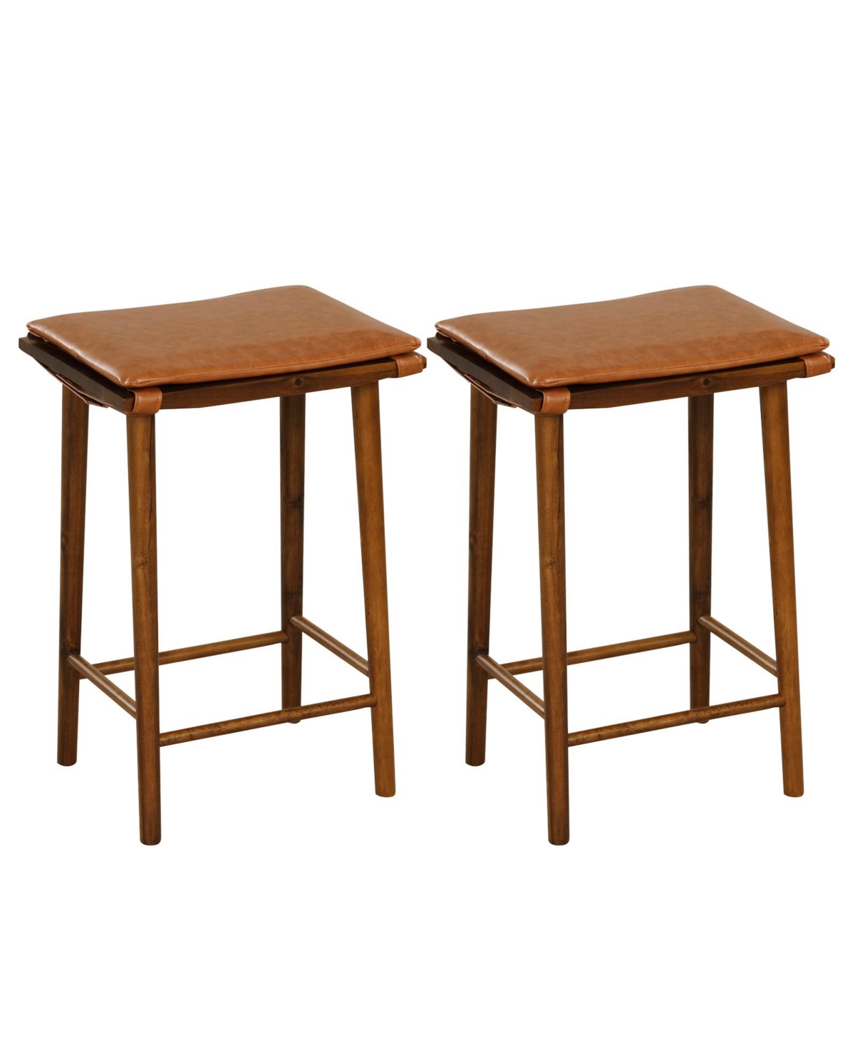 Click here for Set of 2 25.5 Inch Barstools with Removable Cushio... prices