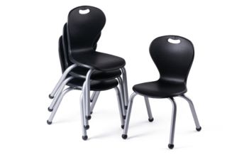 School Student Stack Chair - Ergonomic Molded Seat Shell with Robust ...