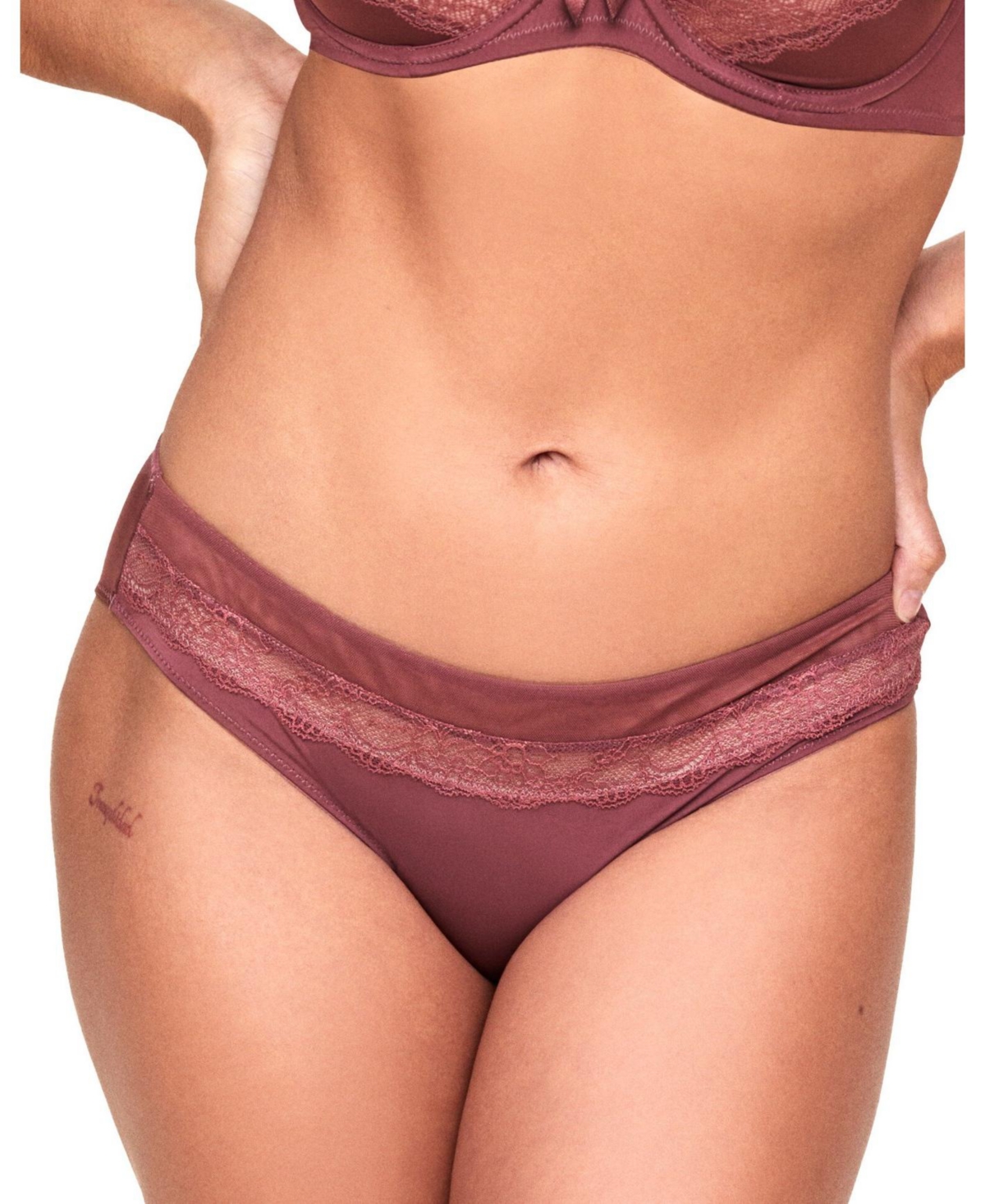 Click here for Adore Me Womens Mirianne Bikini Panty - Dark brown prices