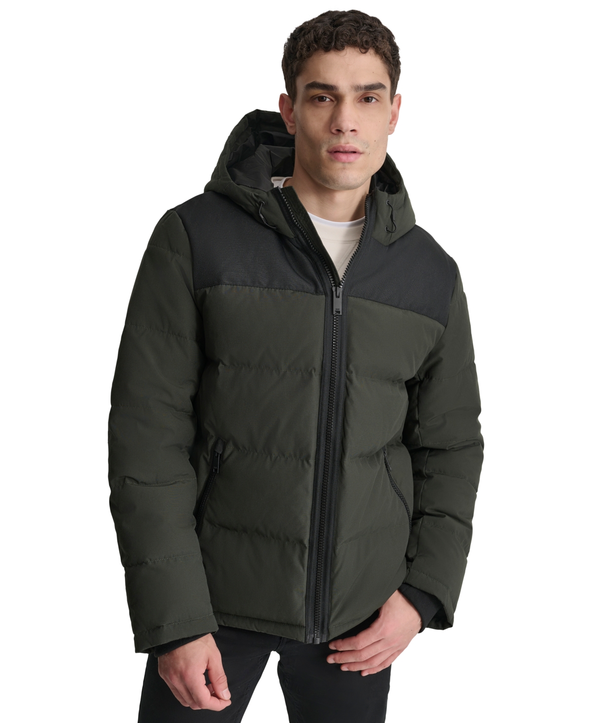 Click here for Dkny Mens Mixed-Media Puffer Coat  Created for Mac... prices