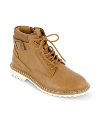 Kenneth Cole New York Little and Big Boys Pace Zamir Moto Boots - Macy's