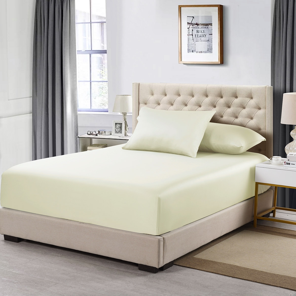 Click here for Bamboo Cotton Hybrid - Fitted Sheet Only  King - I... prices