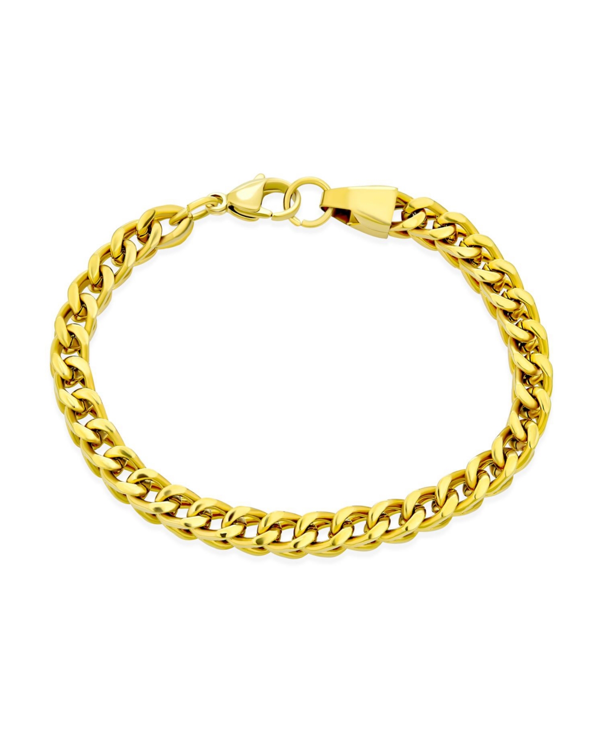 Click here for Bling Jewelry Classic Curb Chain Link Bracelet Sol... prices