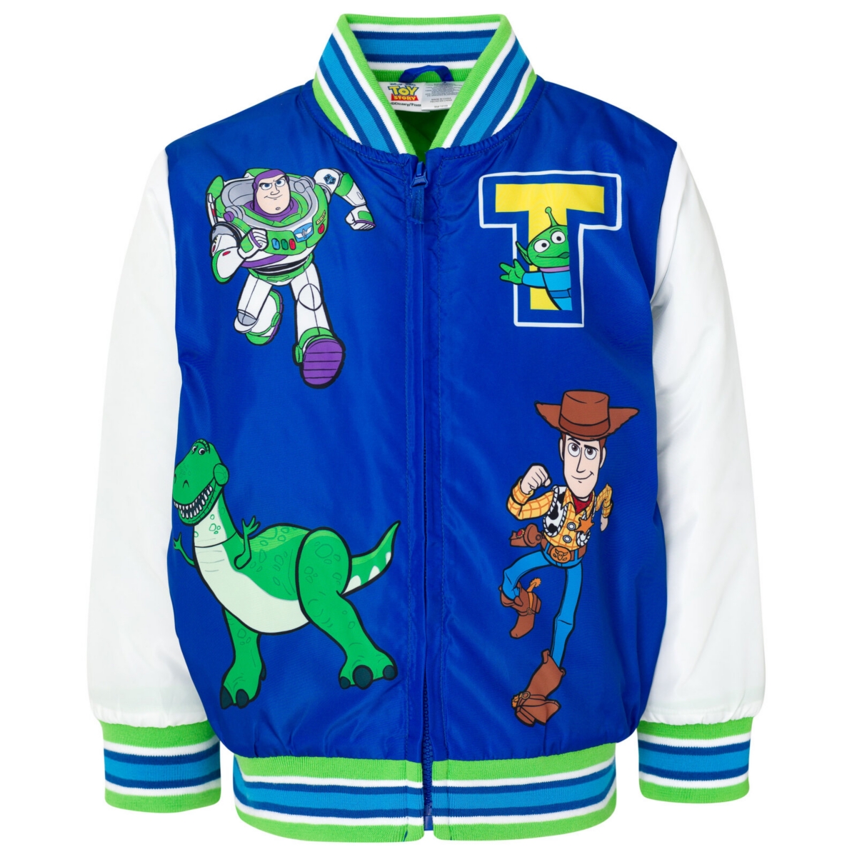 Click here for Disney Boys Toy Story Cars Zip Up Varsity Bomber J... prices