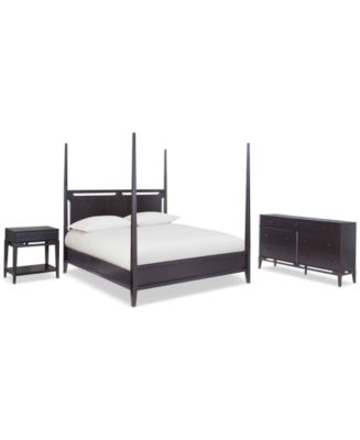 Addelyn 3 Pc. Set (Queen Poster Bed, Dresser & 1-Drawer Nightstand ...