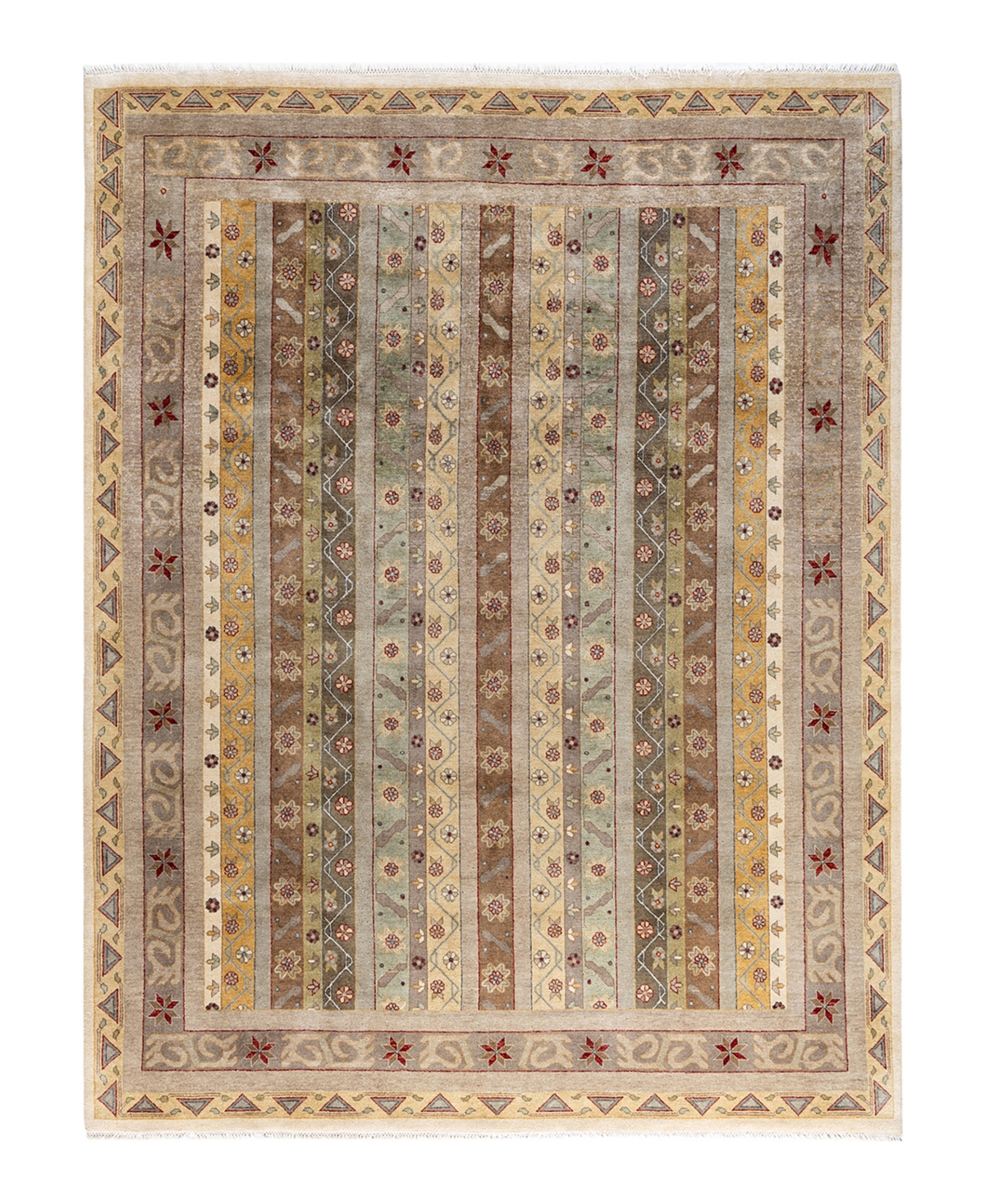 Click here for Adorn Hand Woven Rugs Indian Ooak M5893 81x104 Are... prices