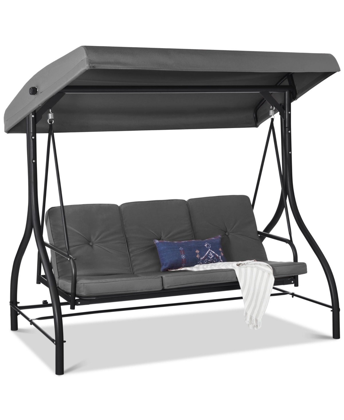 Click here for Best Choice Products 3-Seat Outdoor Converting Can... prices