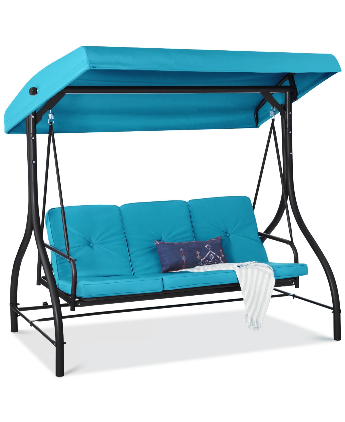 Click here for Best Choice Products 3-Seat Outdoor Converting Can... prices