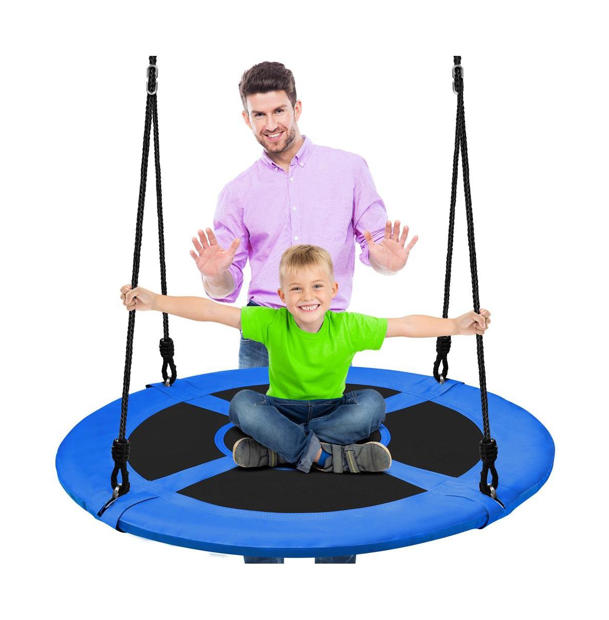 Click here for SereneLife Children s Hanging Swing Seat - Blue -... prices
